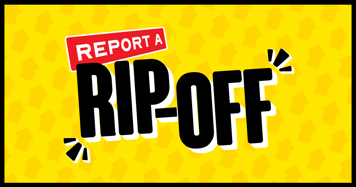 Report a rip-off - Australian Unions